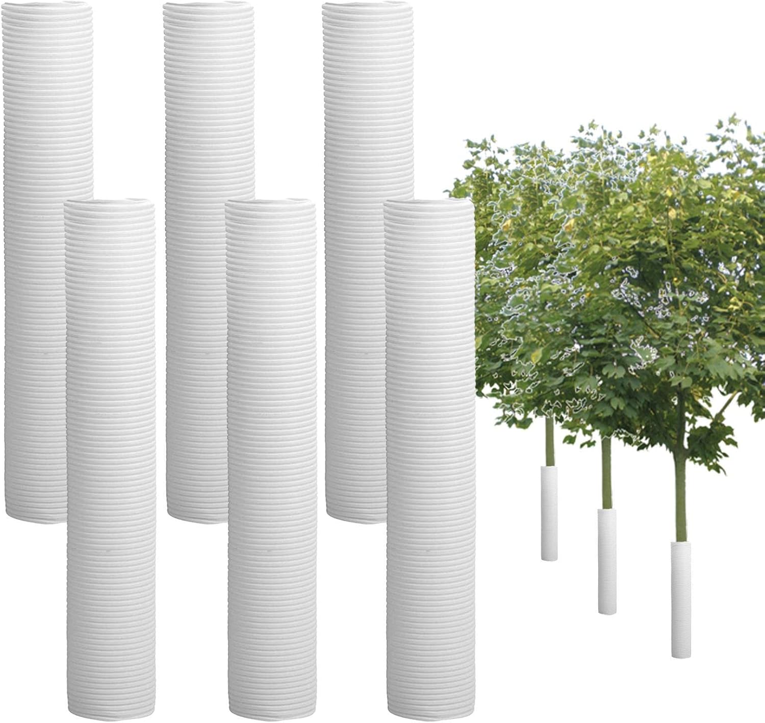 gormyel Tree Guard Wrap - Expandable Sapling Tree Tubes | Protective ...