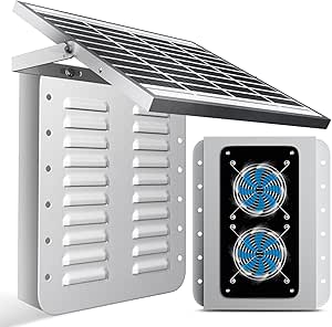 Amazon.com: Solar Powered Shipping Container Vent Fan – Energy ...