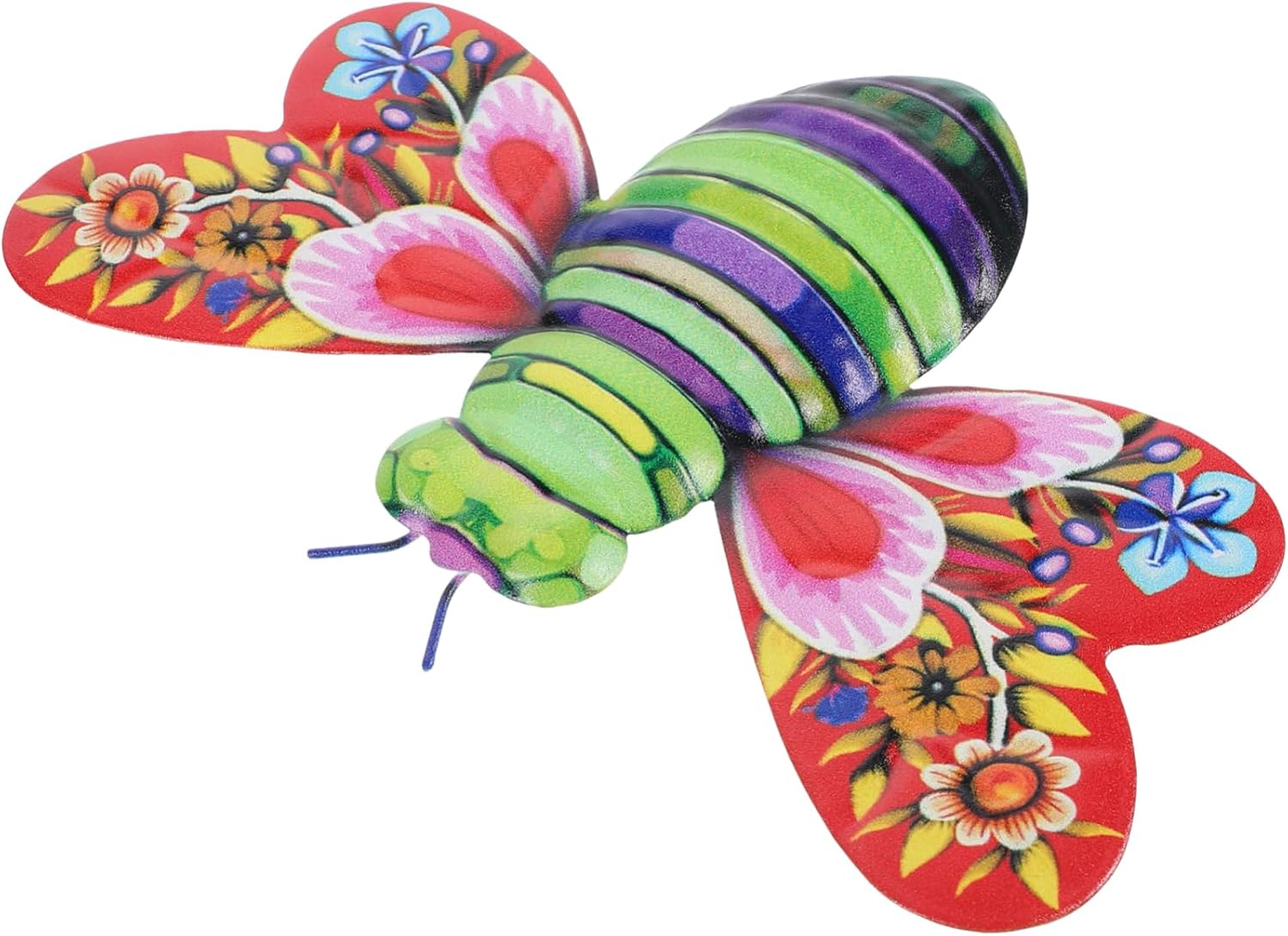 Amazon.com: BIUDECO Iron Bee Metal Bee Wall Sculpture Small Bee Decor ...