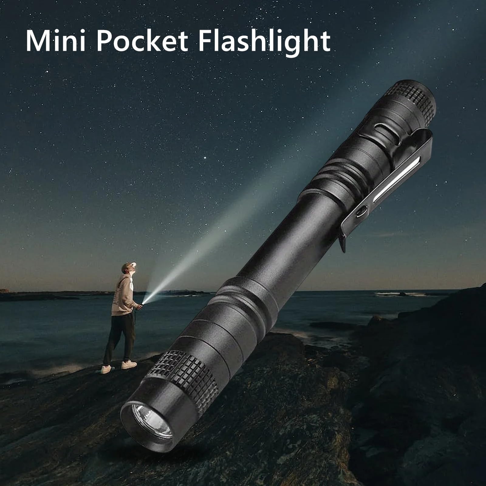 Waterproof Portable Led Flashlight New 520A Multifunctional Zoomable