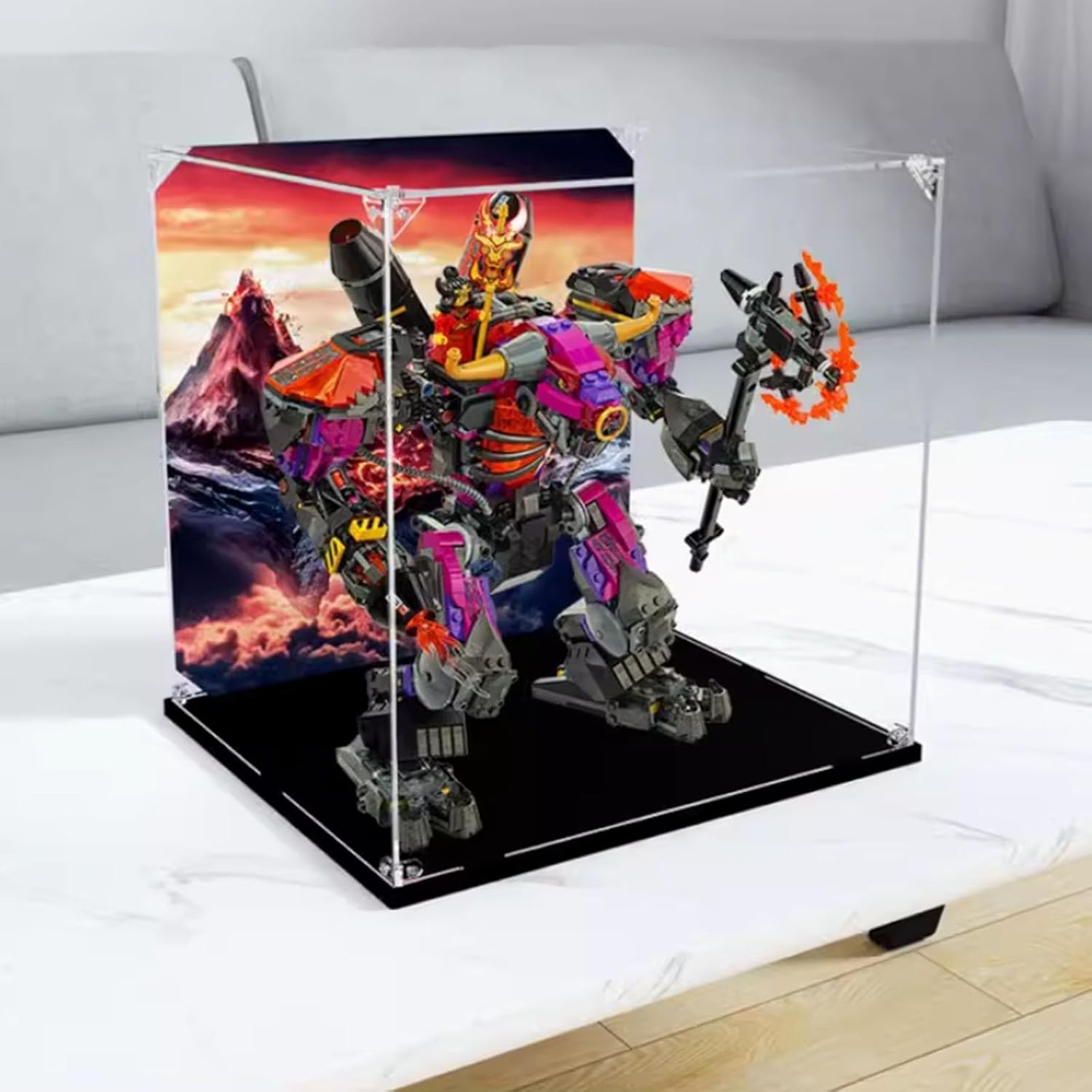 Amazon.com: Acrylic Display Case for Lego 80010, Building Block Model ...