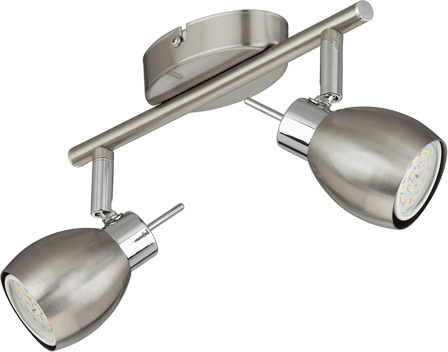 BRILONER lamp, spotlights, led Spots, Ceiling Lights Bedroom, Metal ...