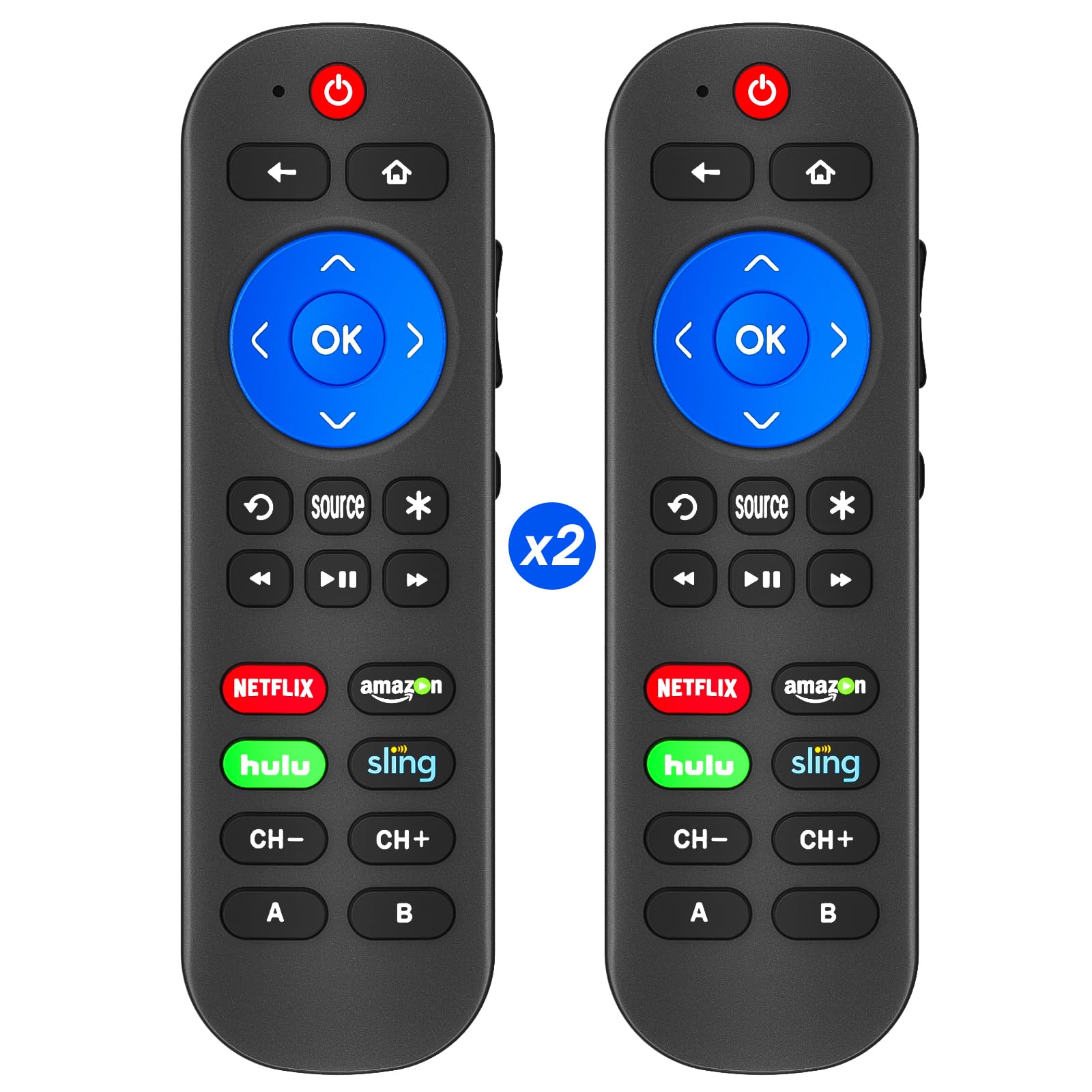 Amazon.com: Programmable Remote for Roku Express 4K+, Express 4K Remote ...