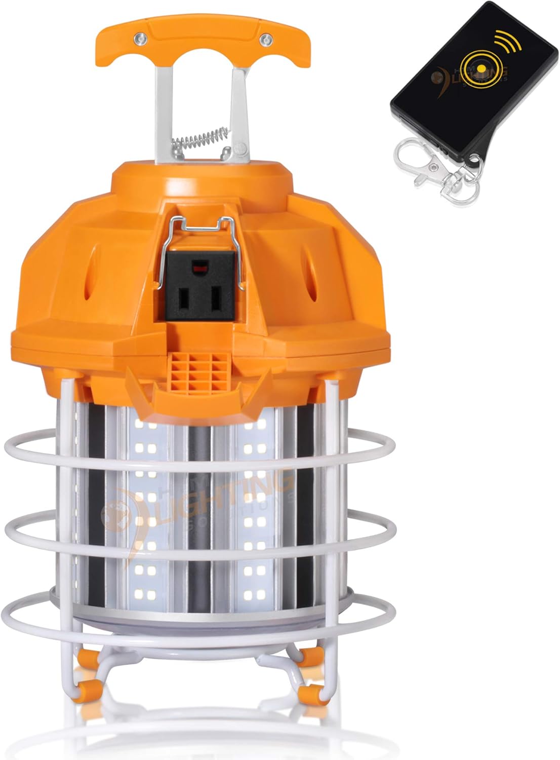 60W LED Temporary Construction Work Light with IR Remote Control - 7 ...