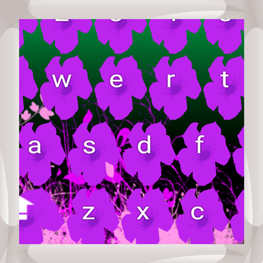 Purple Flowers Keyboards - App on Amazon Appstore