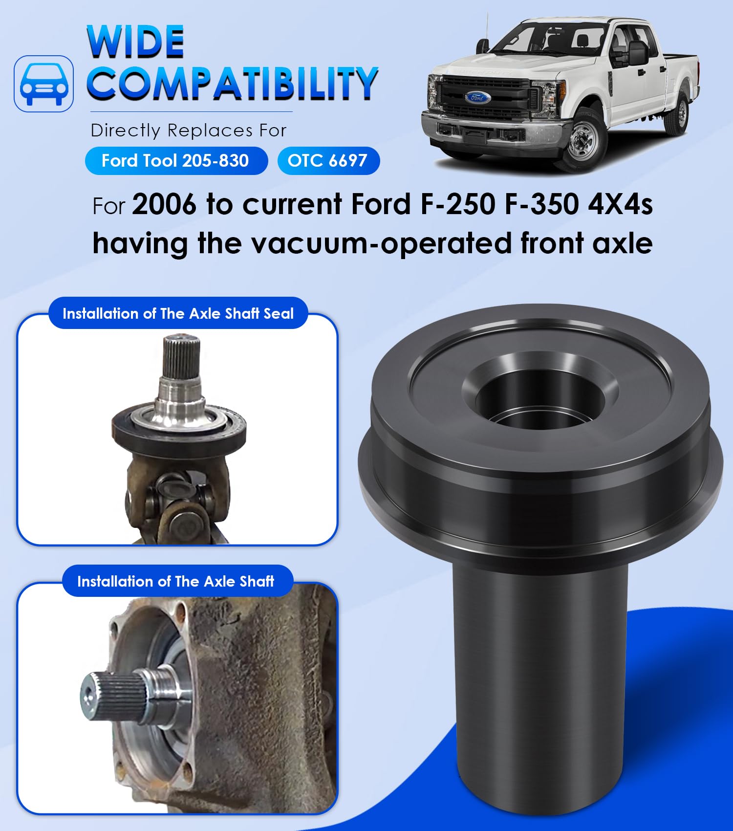 Pinion Seal Wheel Knuckle Vacuum Oil Seal Installer 6697 For Ford 2005 ...