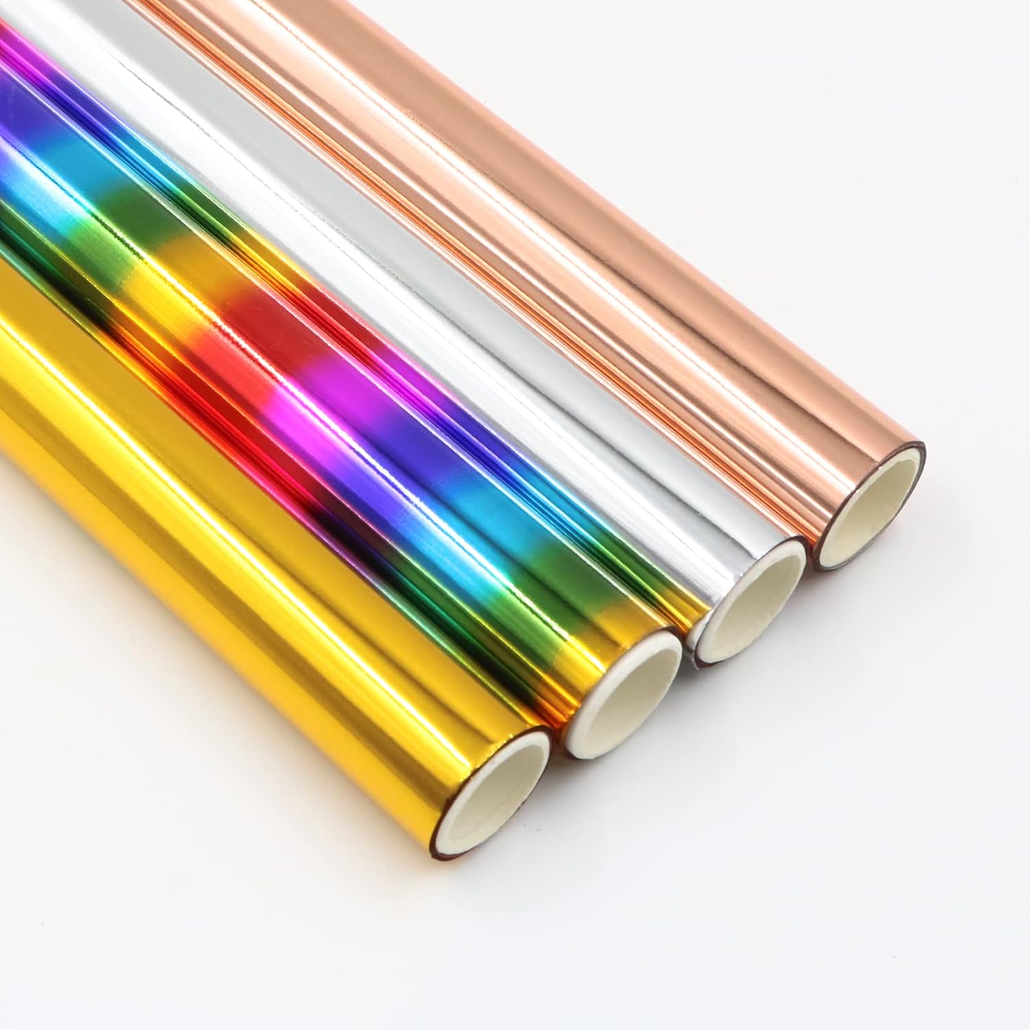 Amazon.com : YVOKERN Colorful Heat Transfer Foil Paper Bundle 5.9inx9 ...