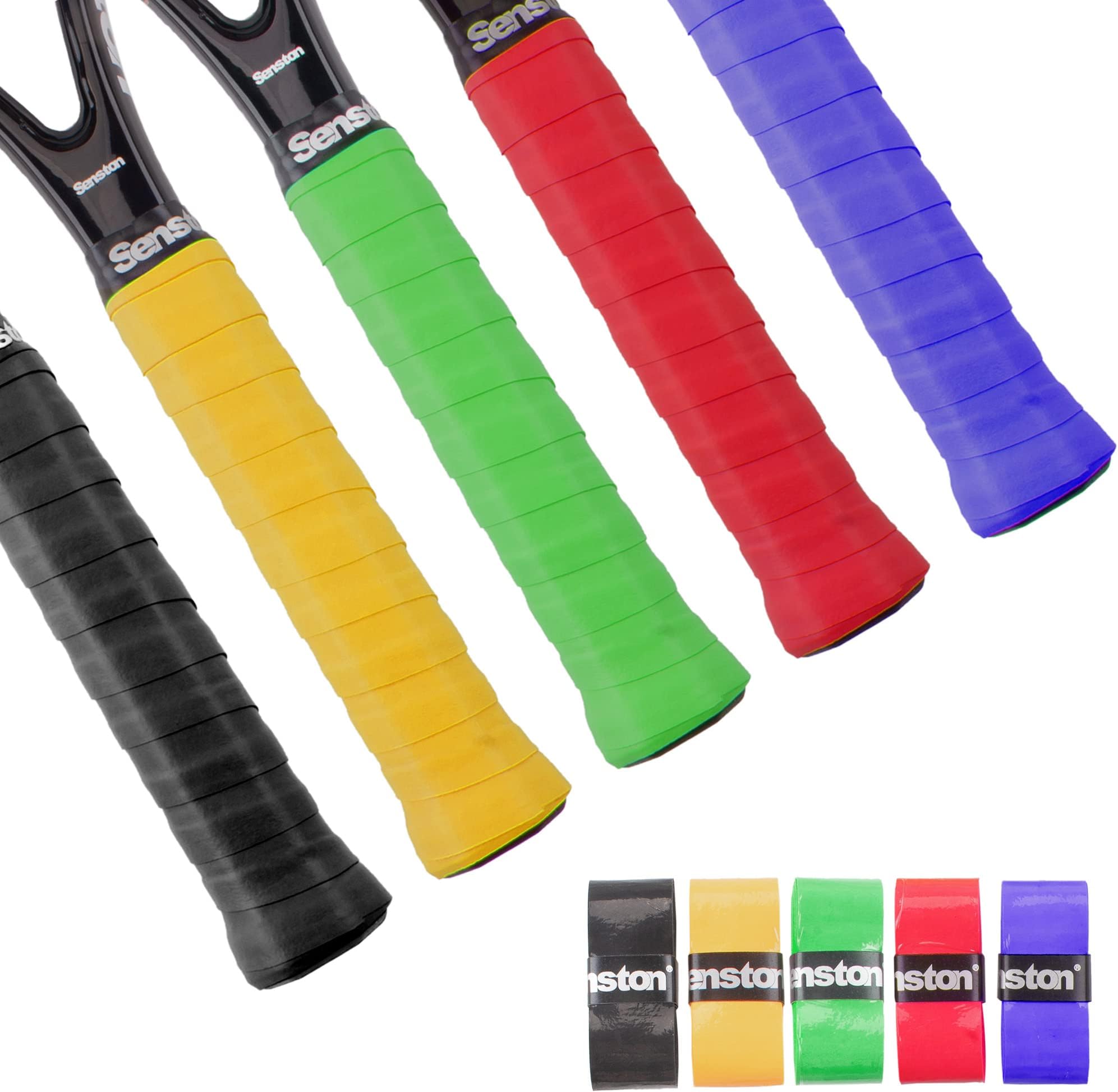 Buy Senston Overgrips Pack of 5/10/15 Racquet Overgrips Tennis ...