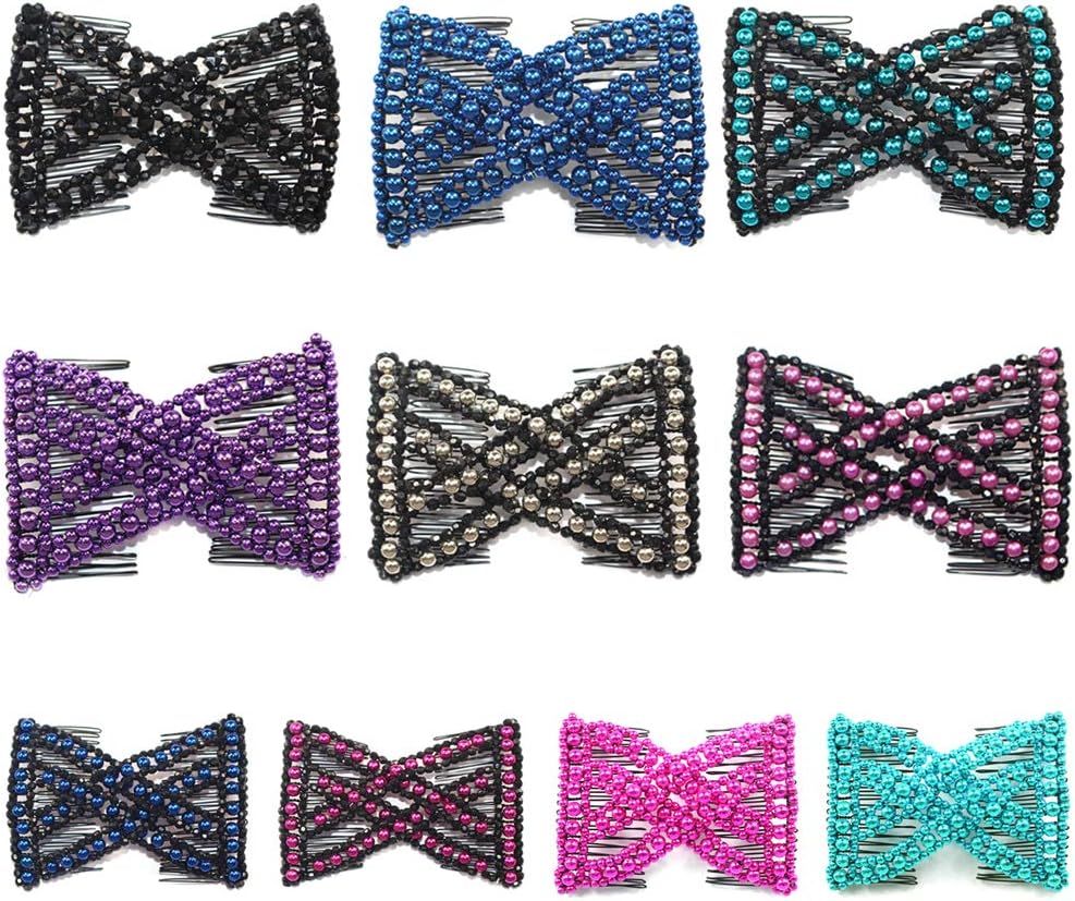 Amazon.com : SimpleLif Combs Stretchable Double Hair Comb Twist ...