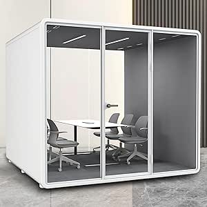 Amazon.com: X-Comfot Office Sound Booth with Audio Privacy - Portable ...