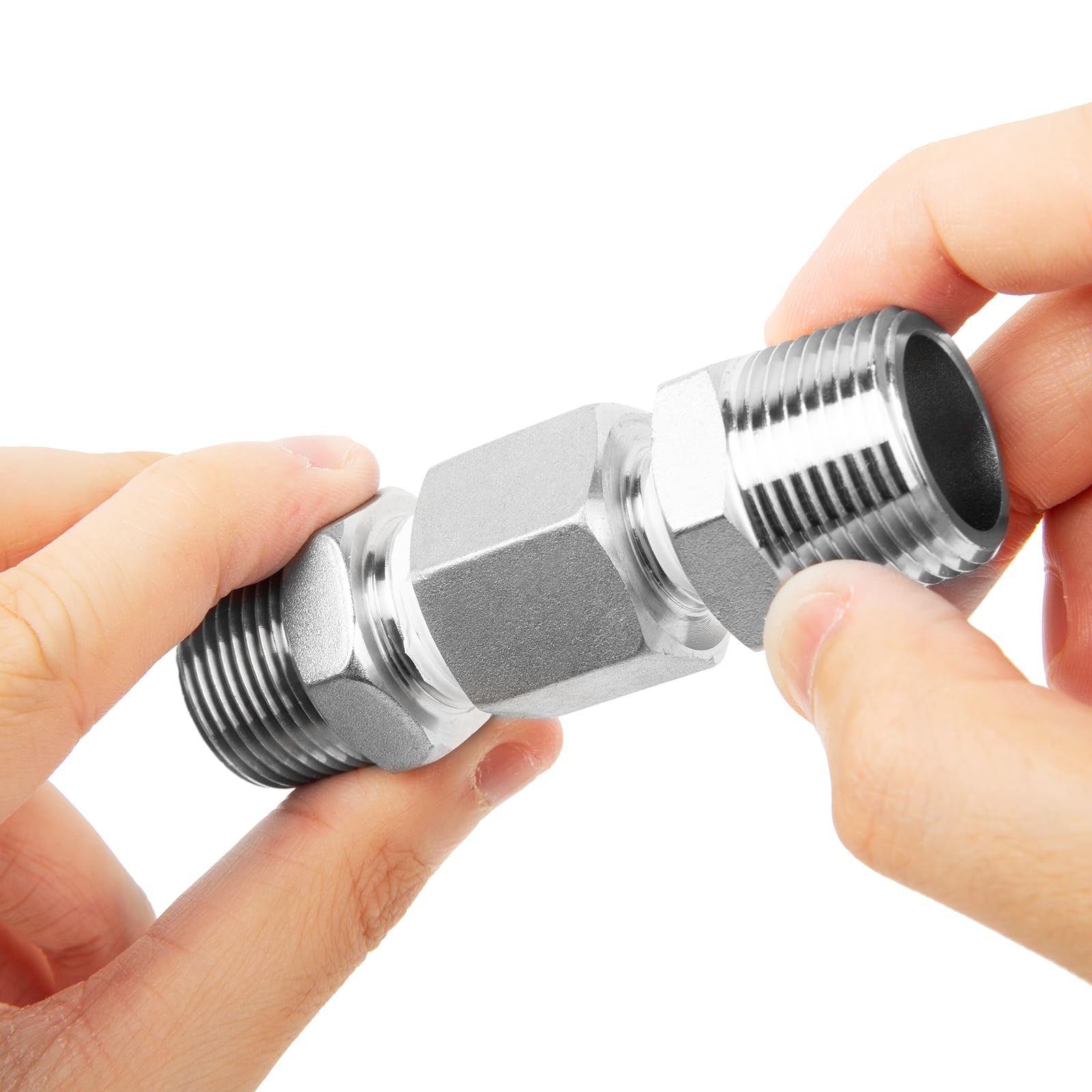 Snapklik.com : ChillWaves 304 Stainless Steel Pipe Fitting, Reducer Hex ...