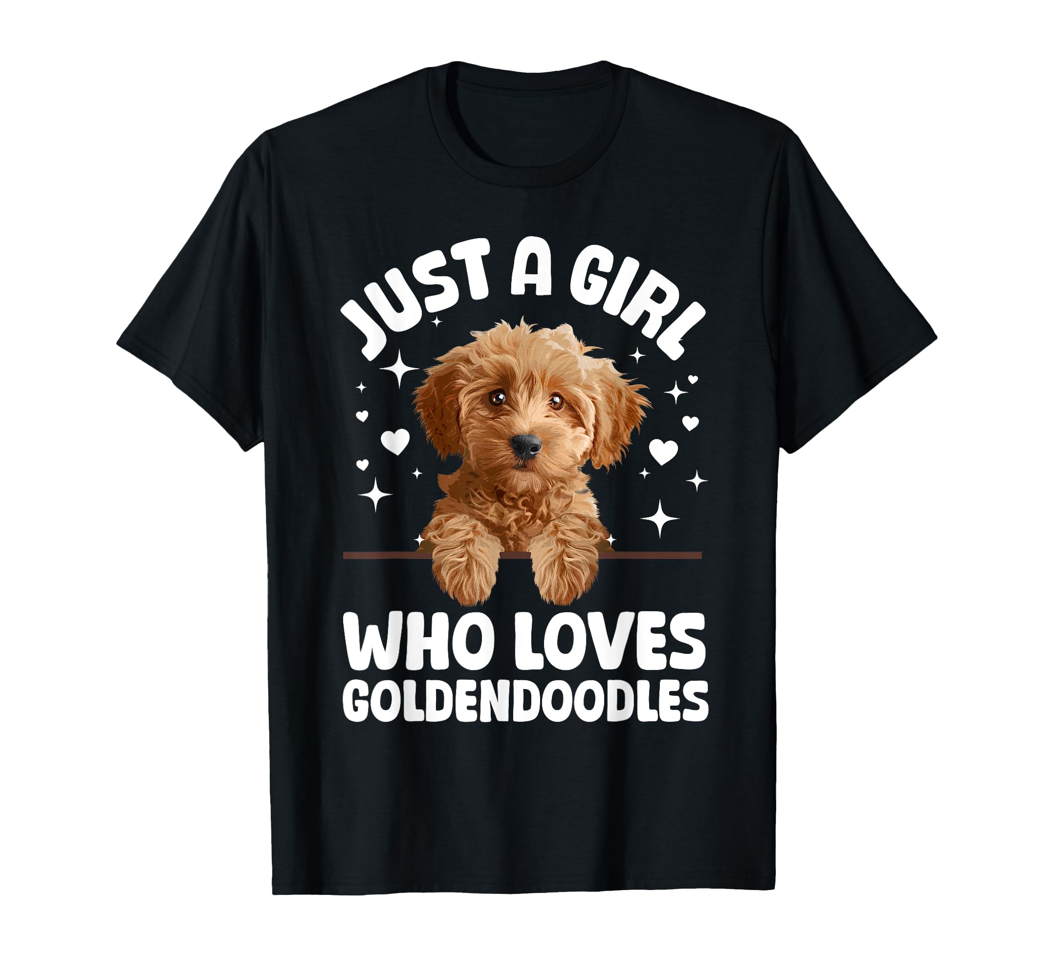 Amazon.com: Cute Goldendoodle Design For Women Girls Golden Doodle ...