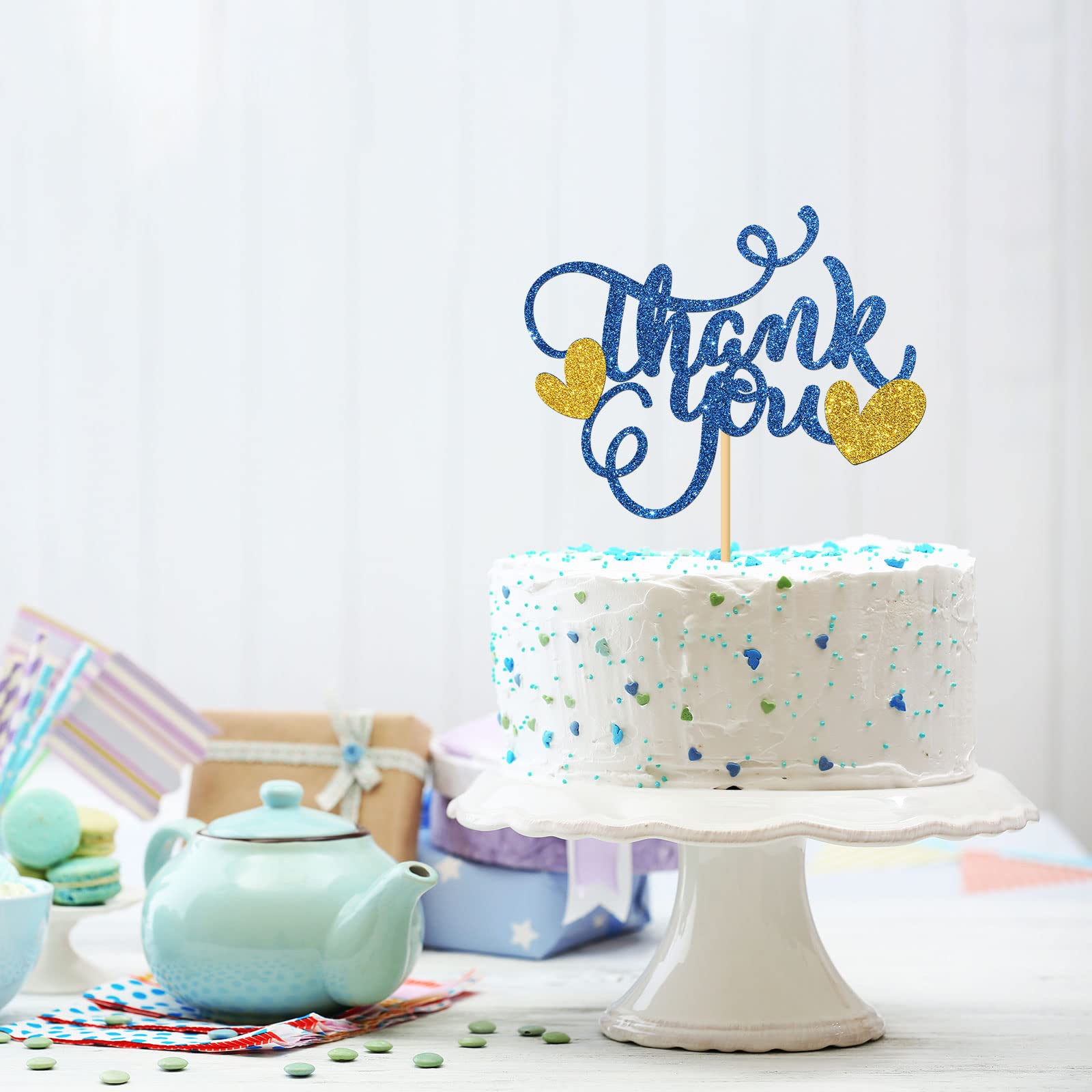 Snapklik.com : Thank You Cake Topper - Thankful, Bridal Shower ...