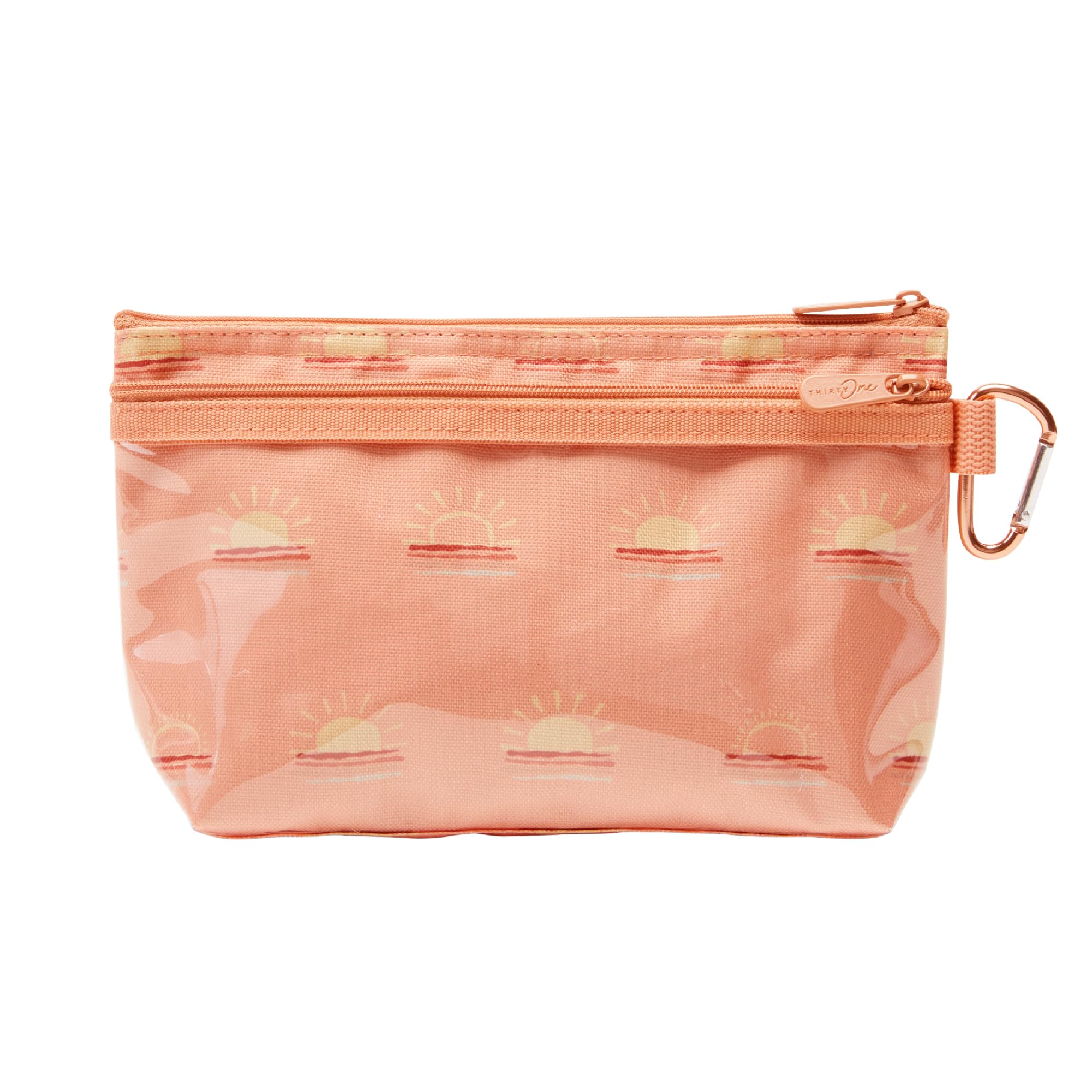 Amazon.com: THIRTY-ONE Gifts Clear Clip Pouch, Zipper Pouch with Clear ...