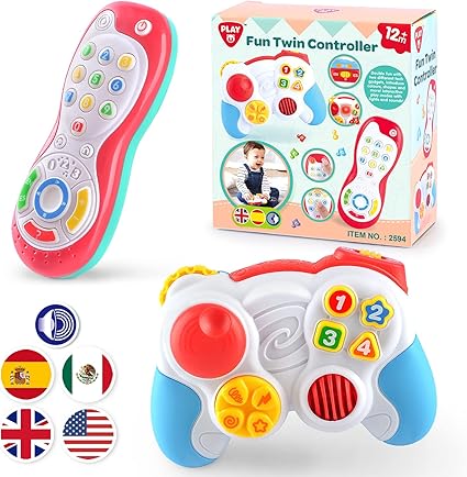 Amazon.com: PLAY Baby Controller Toy - Bilingual Spanish & English ...