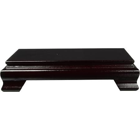 Amazon.com: Oriental Furniture Rosewood Square Base Stand - 8 in ...