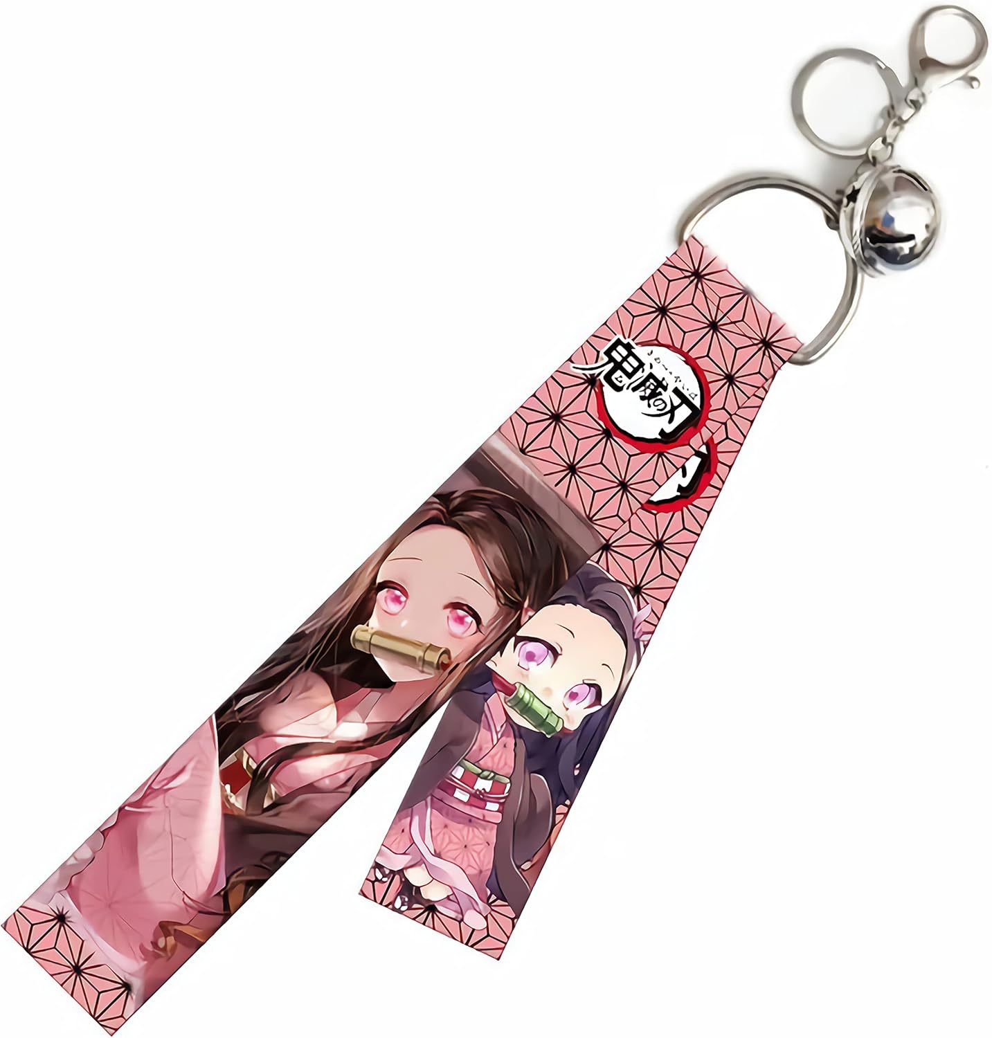 Demon Slayer Acrylic Keyring Kimetsu No Yaiba Keychain Funny Pendant ...