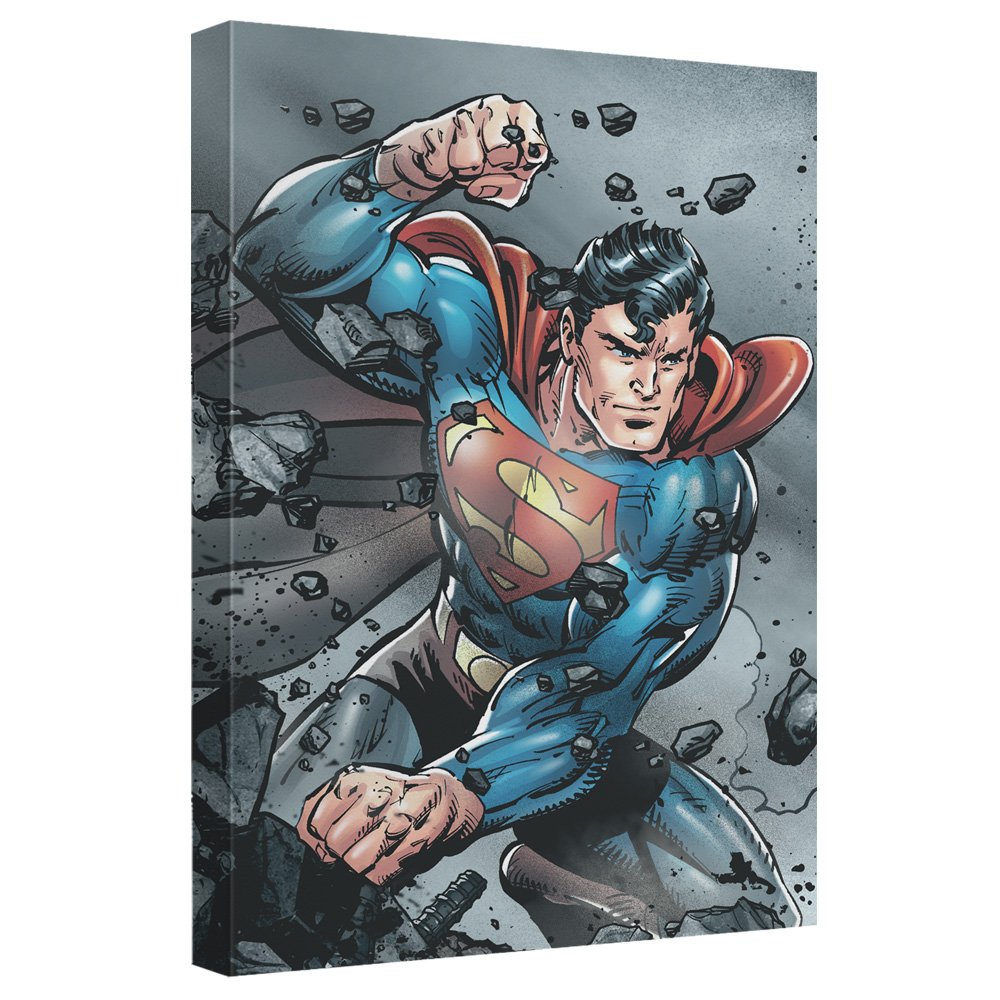 Trevco Superman/Indestructible Cnvs Wall Art with BK Board : Amazon.in ...