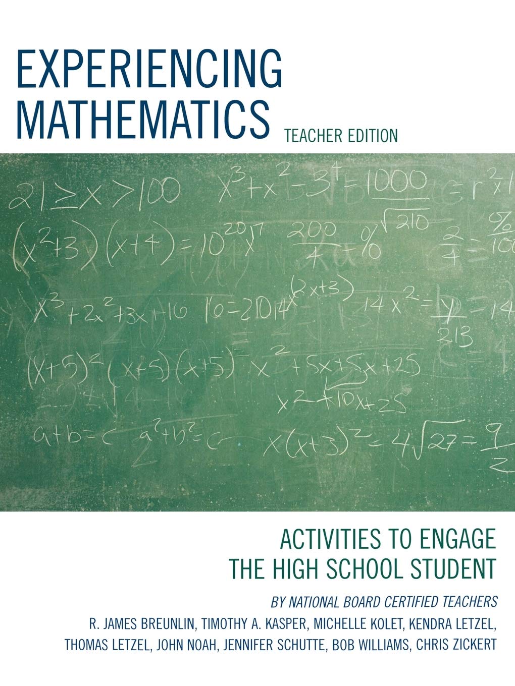 Buy Experiencing Mathematics: Activities to Engage the High School ...