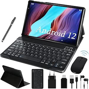 FACETEL 2023 Tablet 10 Zoll Android 12 5G WiFi Octa-Core Prozessor ...