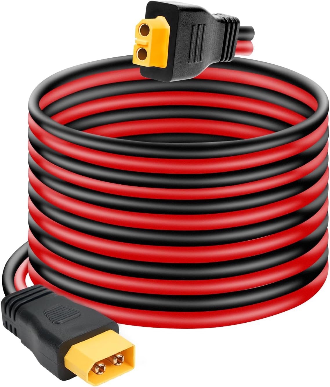 Amazon.com: Goupchn XT60 Male to Female Connector 12AWG 10ft Extension ...
