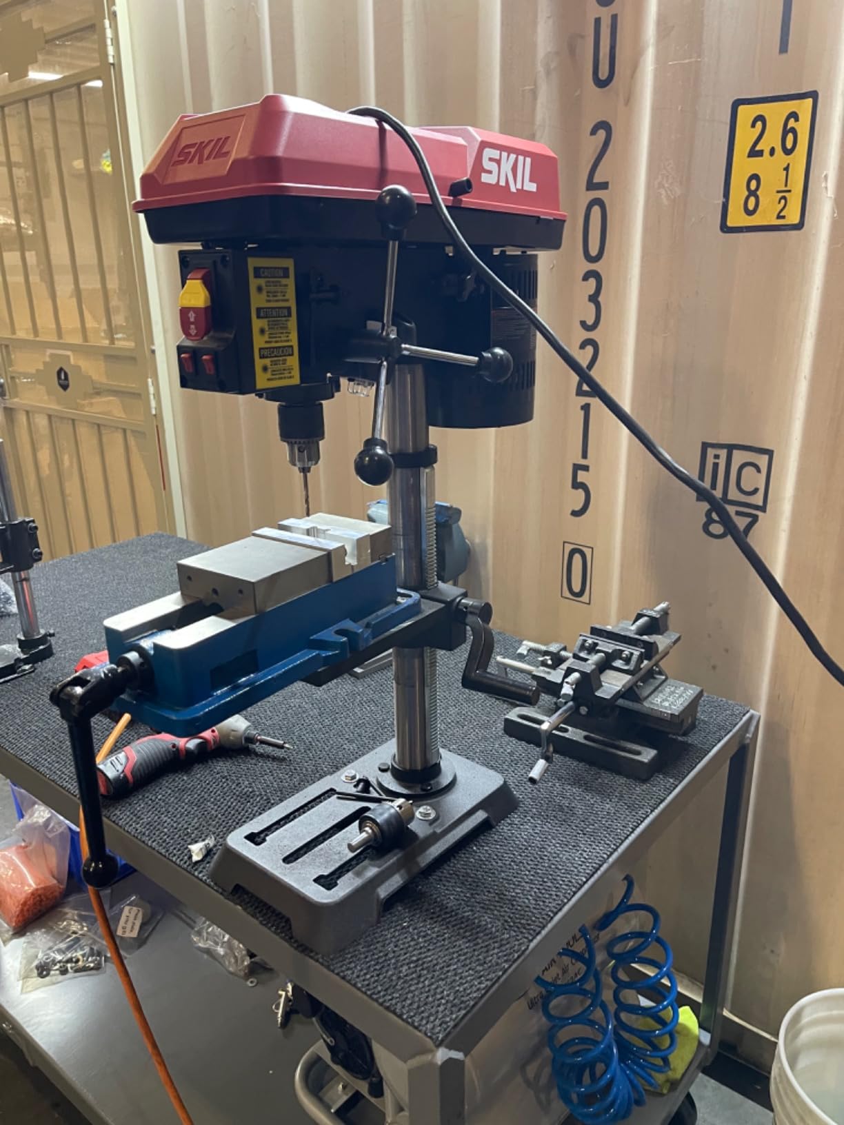 $33/mo - Finance SKIL 6.2 Amp 10 In. 5-Speed Benchtop Drill Press with ...