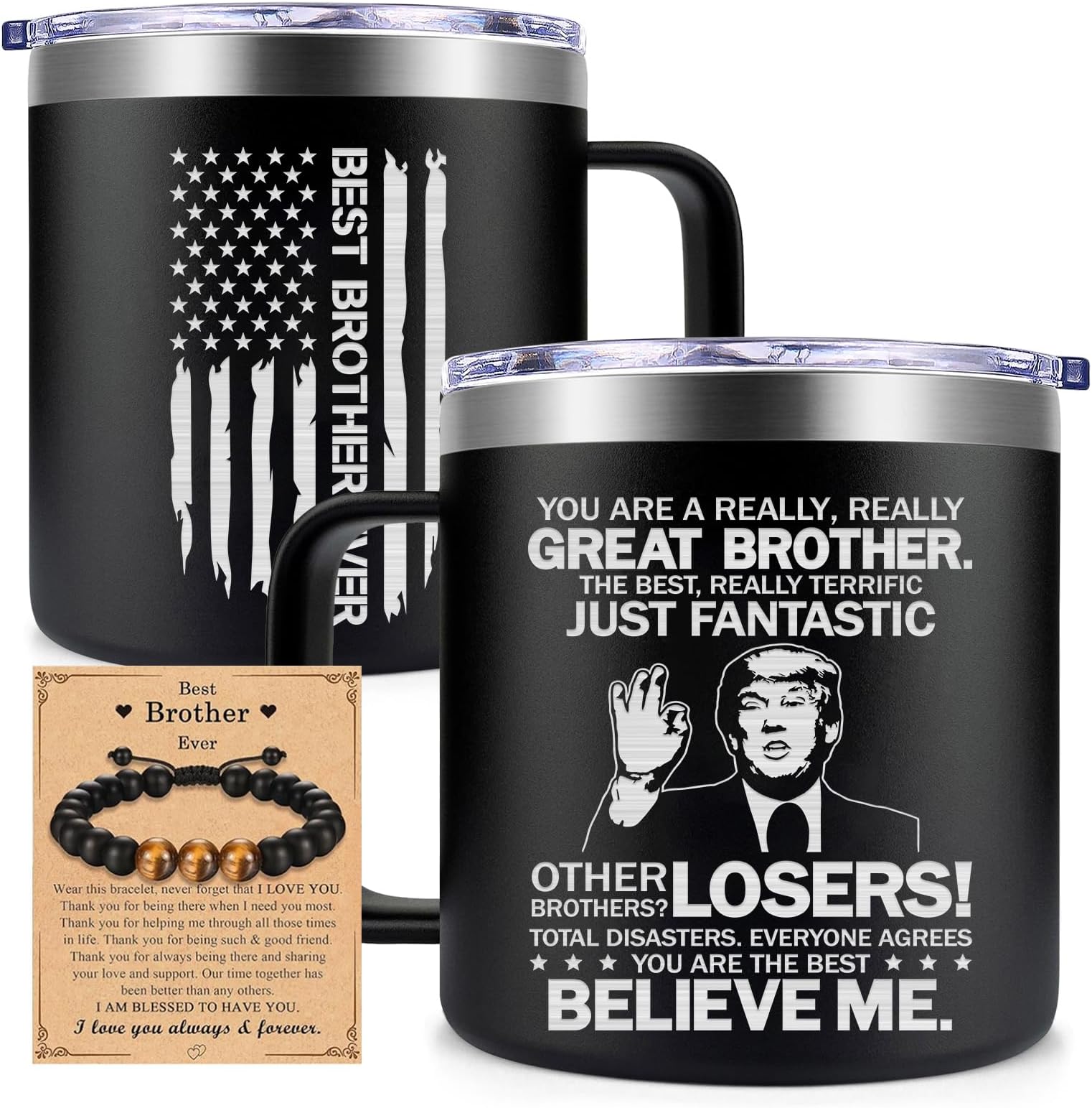 Amazon.com: CHUSUKASU Gifts for Brother from Sister, Birthday Gift for ...