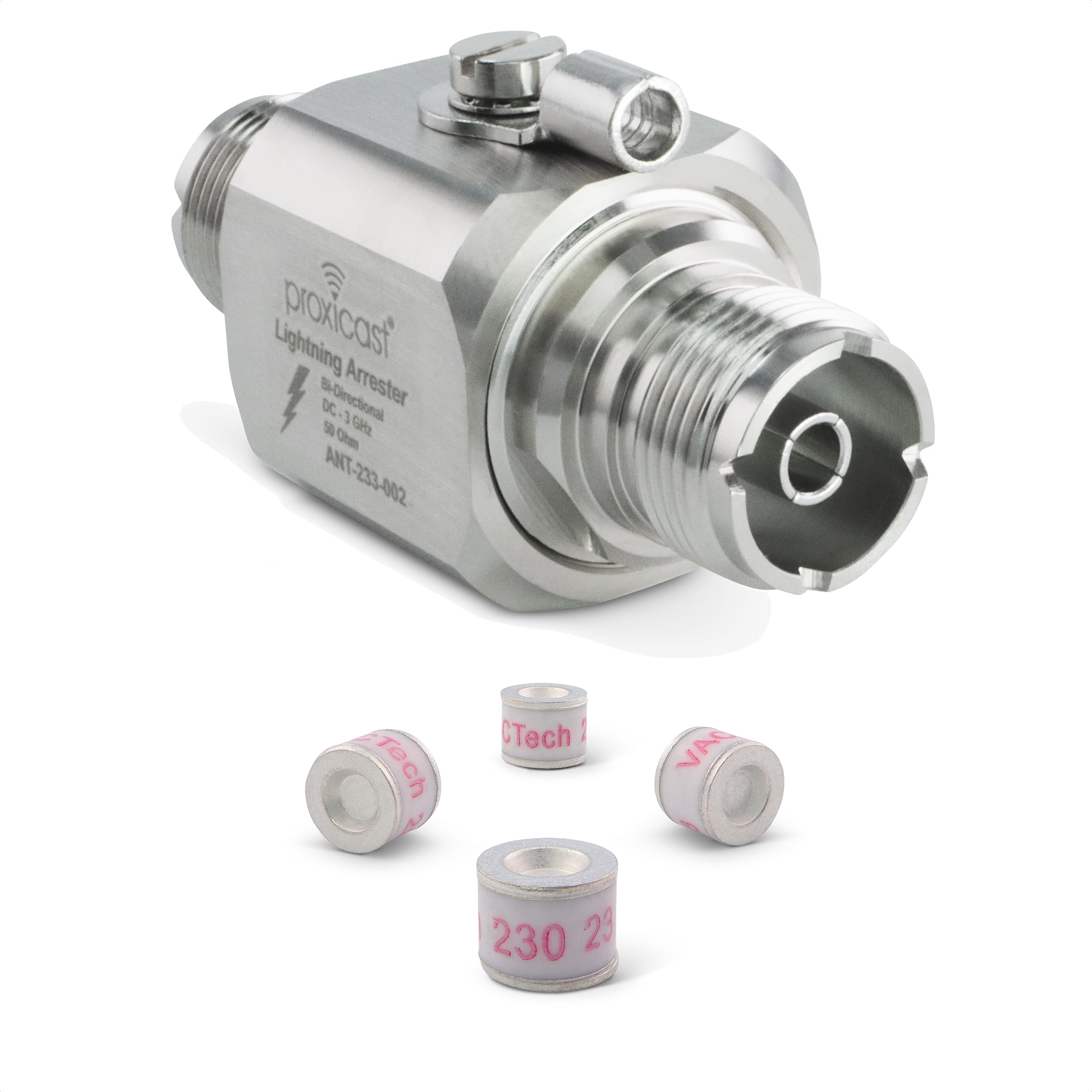 Amazon.com: Proxicast Coaxial Lightning Arrester/Suppressor with UHF SO ...