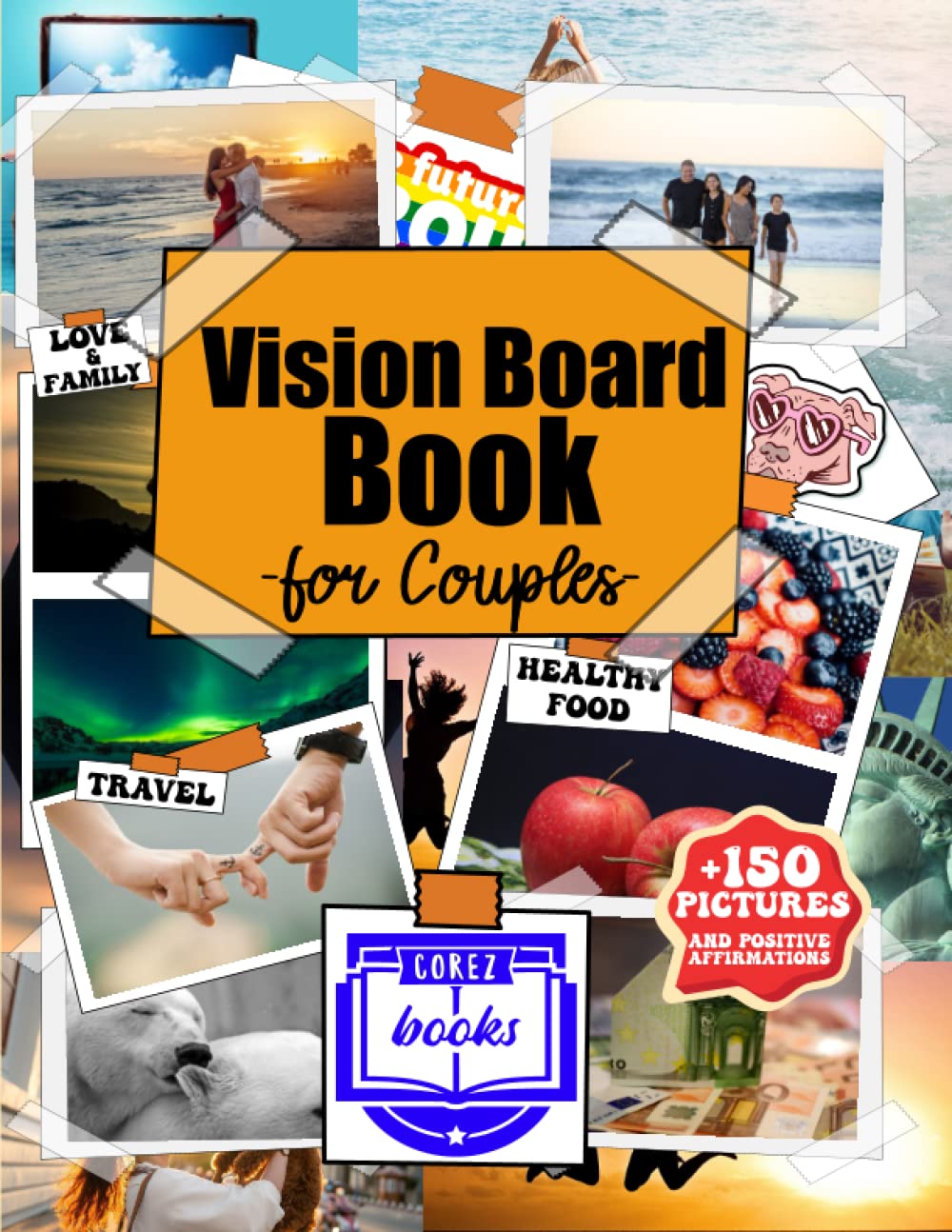 Vision Board Book For Couples: Vision Board Book For Women | Large ...