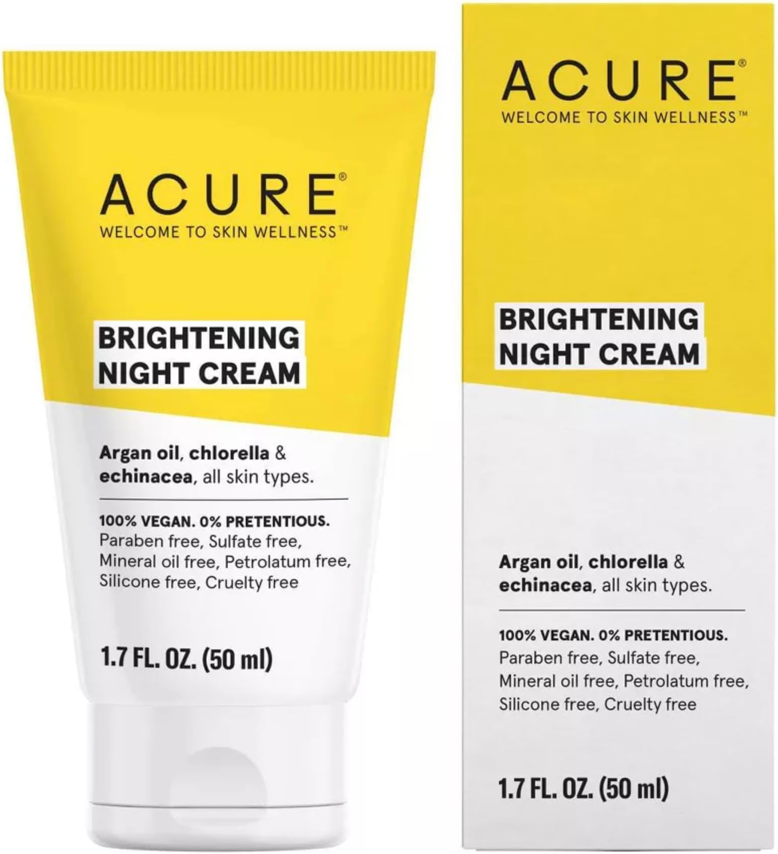 Amazon.com: Acure Brightening Day Cream - Radiant Skin Day Cream with ...