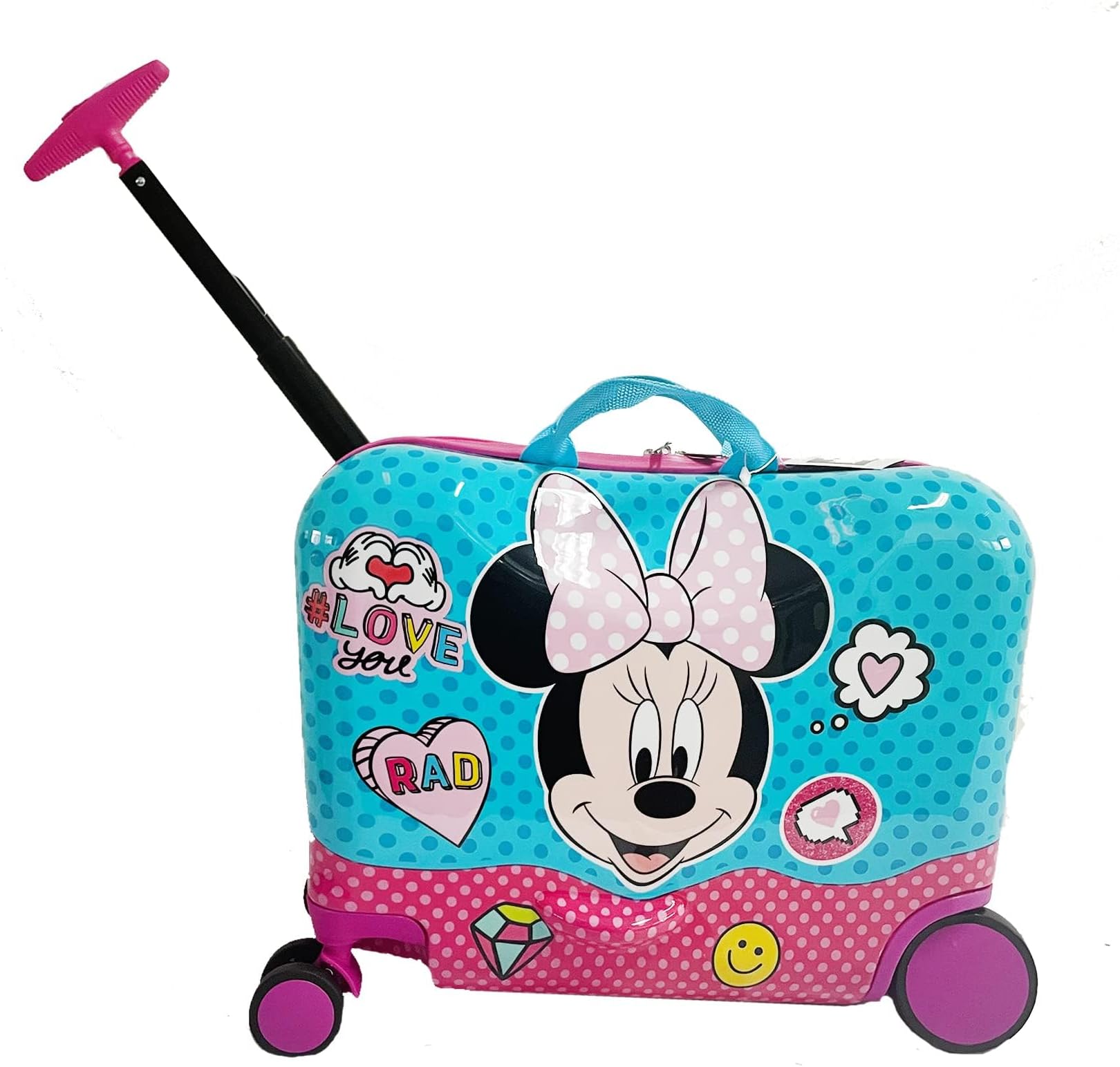Amazon.com | Disney Frozen Ride on Suitcase for Kids, 18'' Suitcase ...