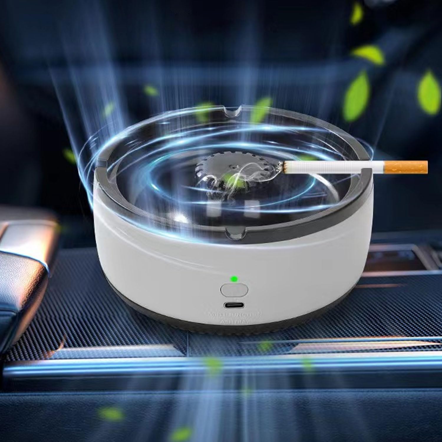 Amazon.com: 2 in 1 Multifunctional indoor smokeless ashtray,Air ...