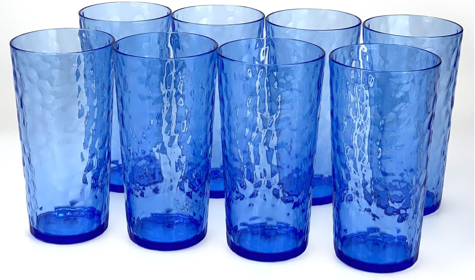 Amazon.com | Yalin 24-Ounce Plastic Tumbler Acrylic Drinking Glasses ...