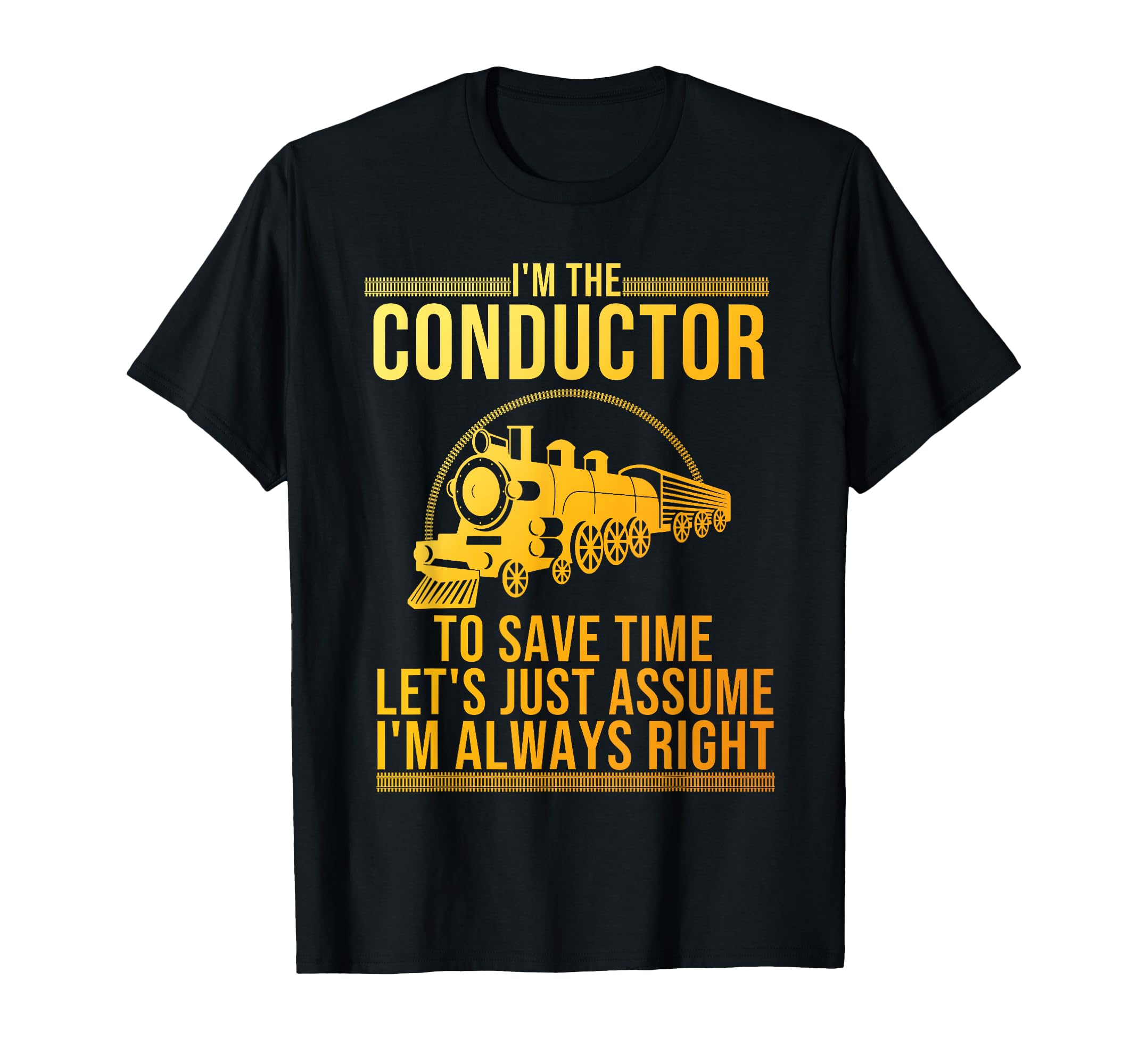 Amazon.com: Funny Train Conductor Art For Men Women Railway Train Lover ...