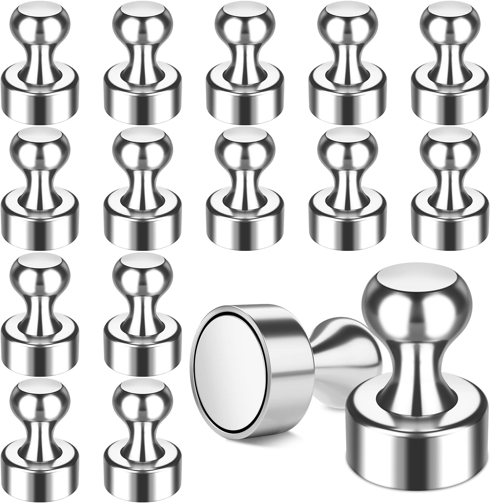 Amazon.com: 12Pcs Strong Magnets for Whiteboard, Fridge Magnets Adults ...