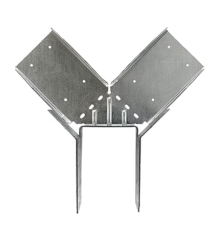 Simpson Strong-Tie HHRC Galvanized Hip Ridge Connector for 4X Hip, 4X ...