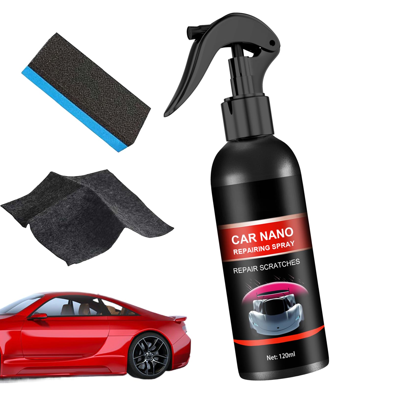 Nurafix Nano Car Spray, Nurafix Nano Scratch Spray, Nurafix Coating ...