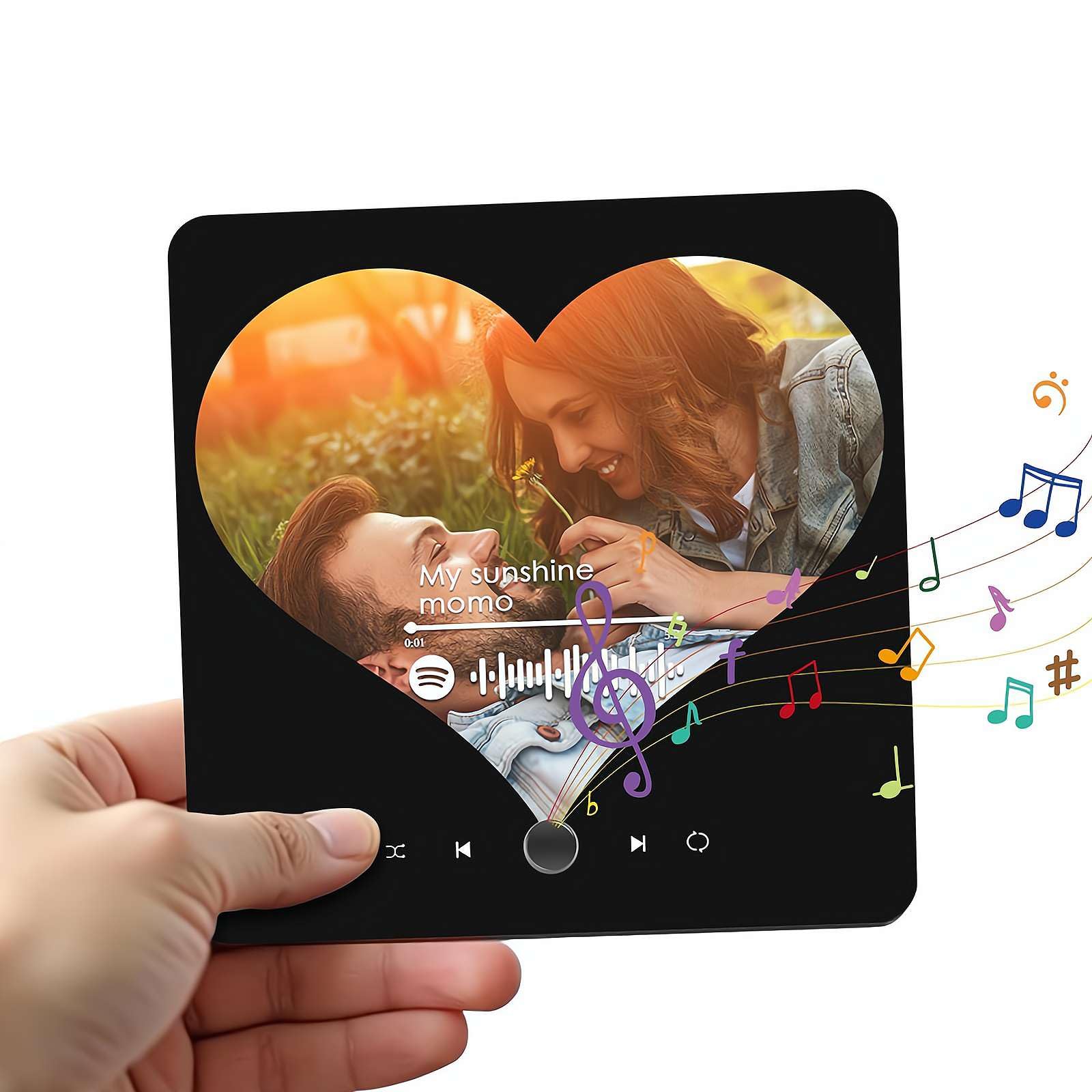 Customized Music Fridge Sticker, Personalized Album Fridge Magnet with ...