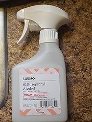 Amazon.com: Amazon Brand - Solimo 91% Isopropyl Alcohol First Aid ...