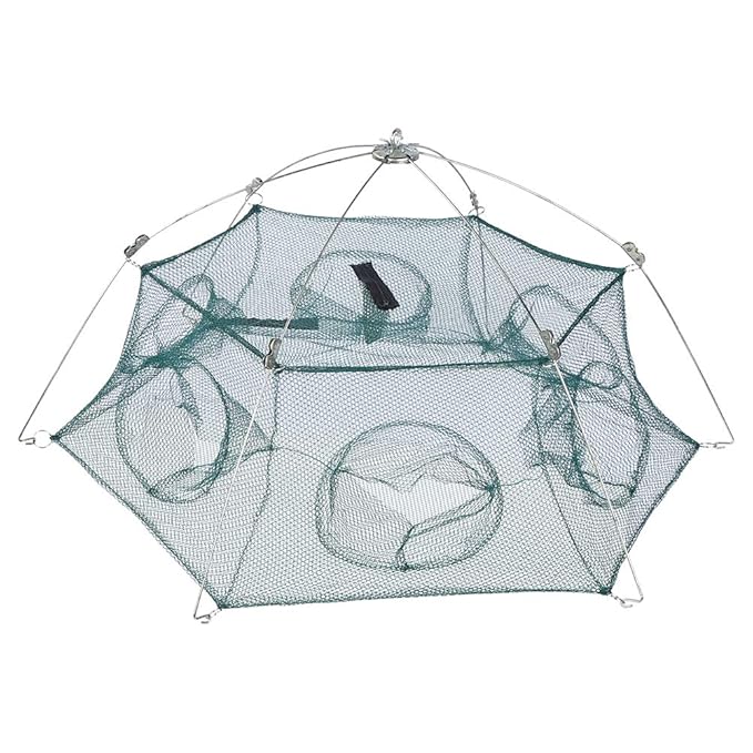 Buy Small Fishing Net Folding Shrimp Cage Folding Fishing Net, Bait ...