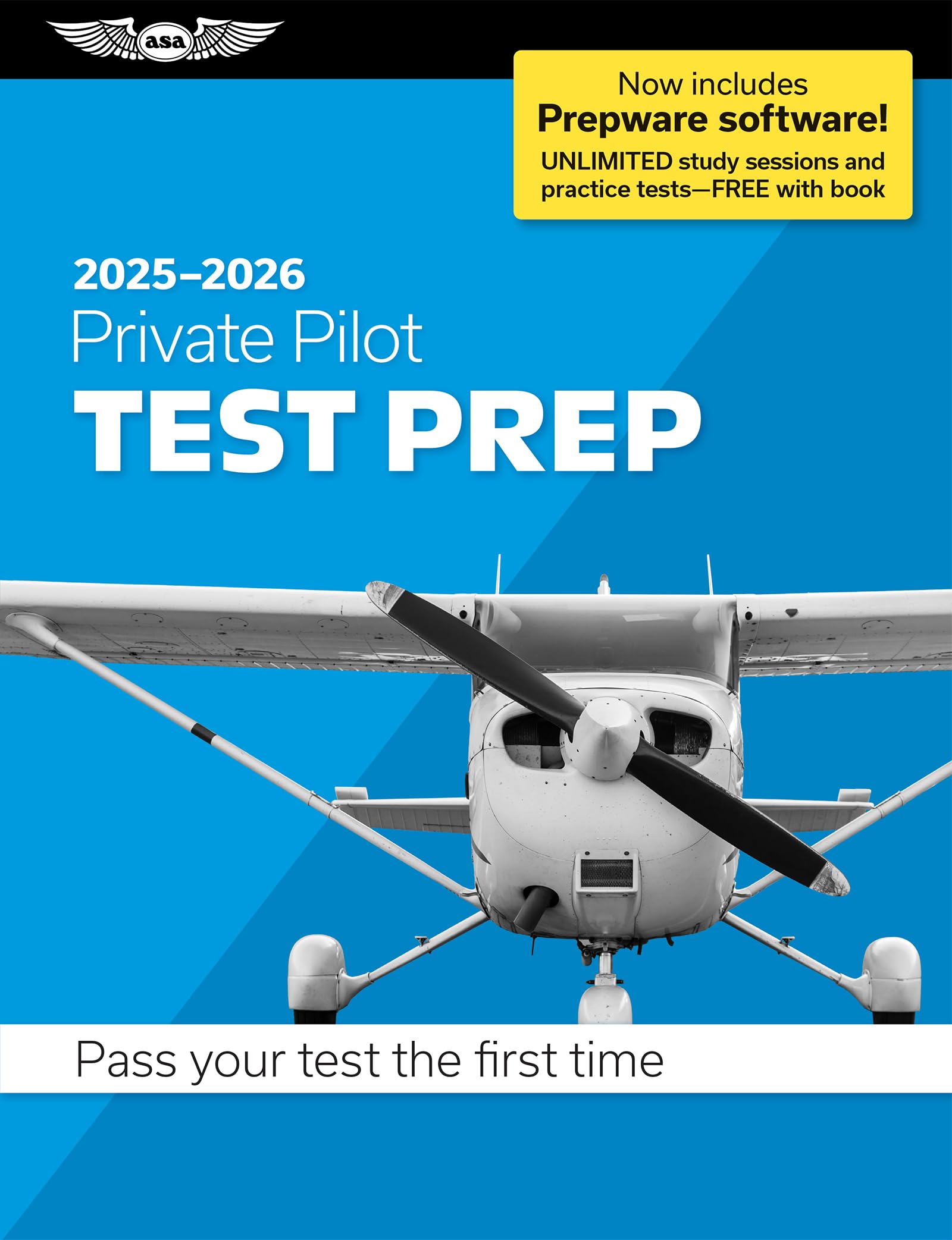 Private Pilot Test Prep 2025-2026: Paperback plus software―pass your ...