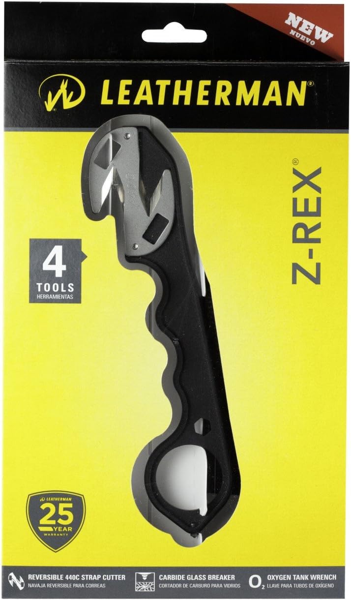 Leatherman Z-rex 4 In 1 Tool With Black Molle Sheath - Multitools ...