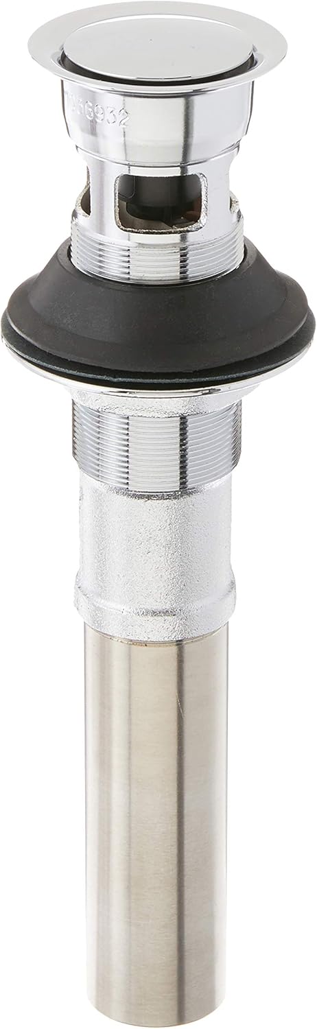 KOHLER K-7124-A-cp Pop-Up Clicker Drain, Polished Chrome, Sink Drains ...