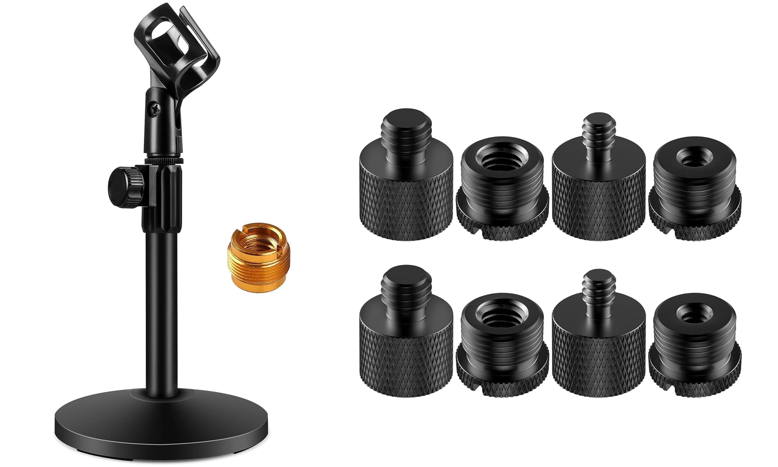 Amazon.com: InnoGear Desktop Microphone Stand Kit, Upgraded Adjustable ...