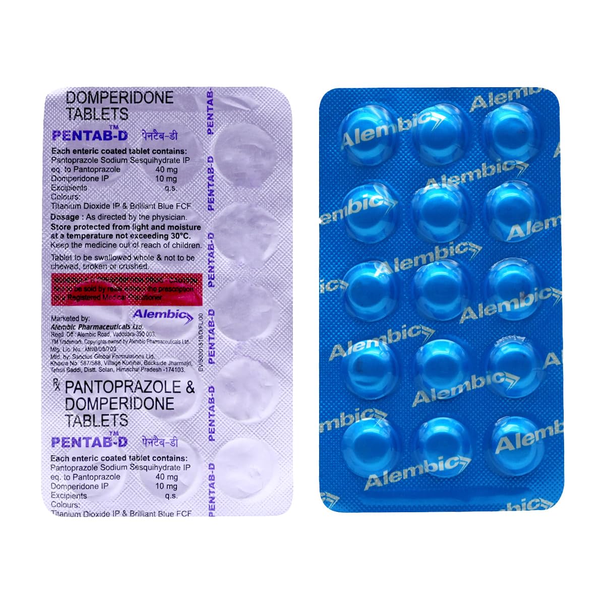 Pentab - D - Strip of 15 Tablets : Amazon.in: Health & Personal Care