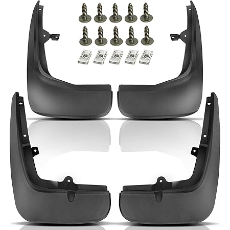 Amazon.com: A-Premium Set of 4PCS Mud Flaps Splash Guards Mudguards ...