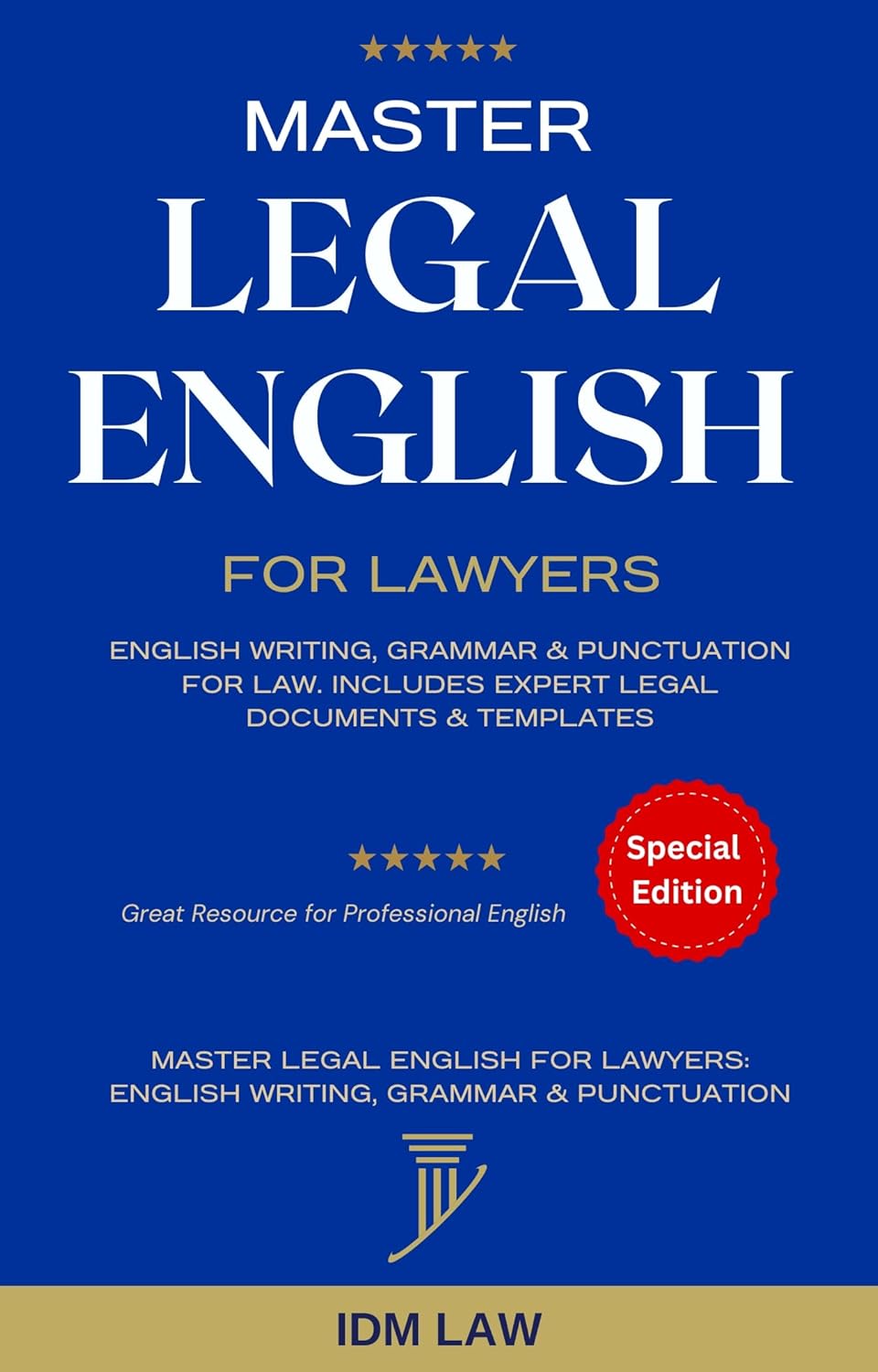 Amazon.com: Master Legal English for Lawyers: English Writing, Grammar ...