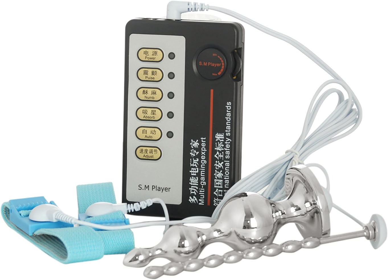 Amazon.com: Electro Shock Sex Stimulation Kit, Hezong Pulse Therapy ...