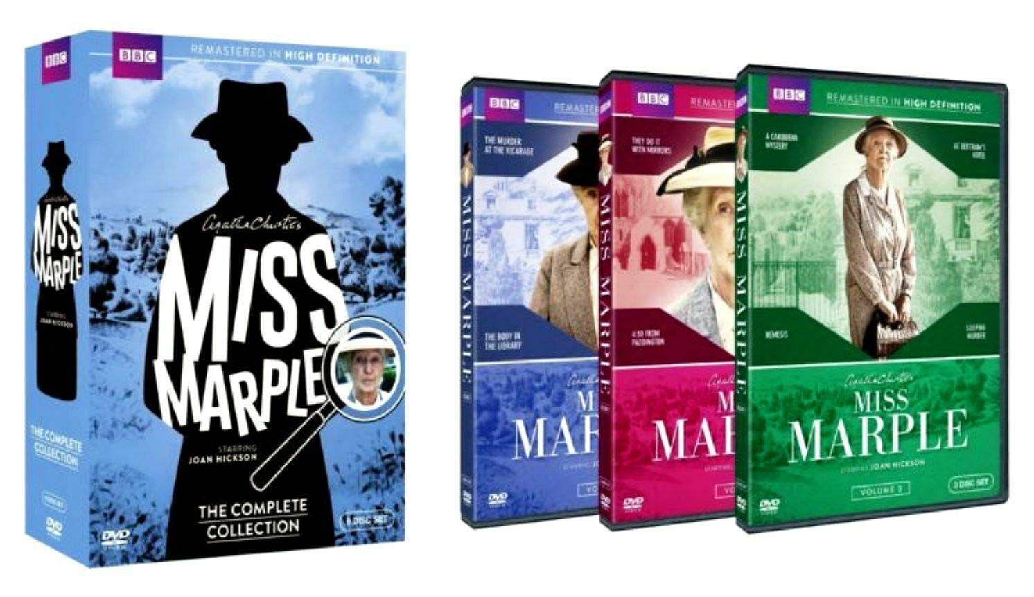 Buy Miss Marple: The Complete Series Collection 9-Disc Set Online at Lowest Price in India ...