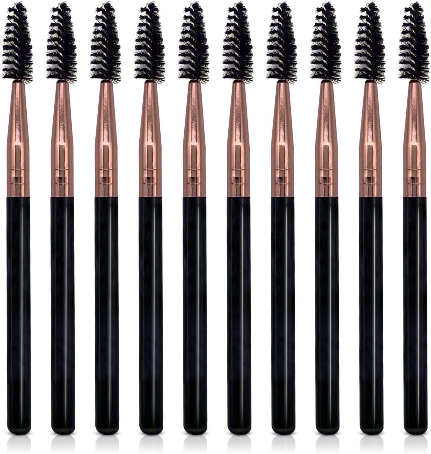 Amazon.com: UorPoto Mascara Brush Wands Makeup Lash Spoolies Set 10Pcs ...